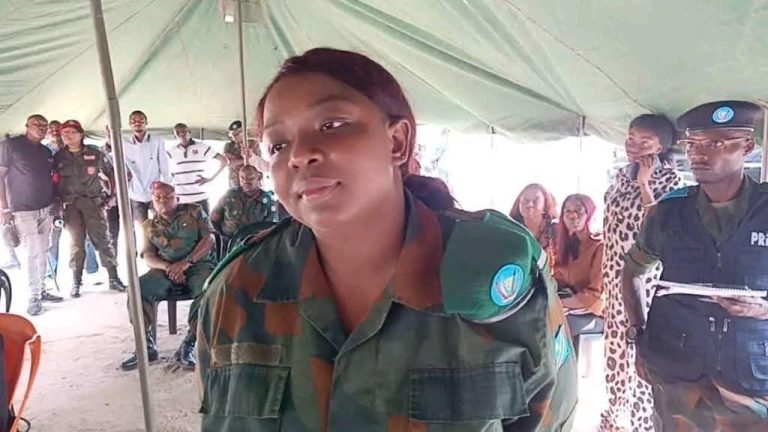 RDC : L’adjudante Sarah Ebadi condamnée à 12 mois avec sursis pour une ...
