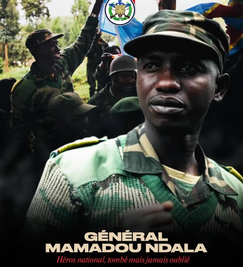2 janvier 2026 : La RDC honore la mémoire du général Mamadou Ndala ...