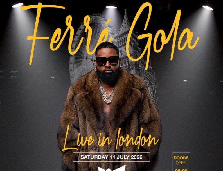 Ferre Gola en concert au Copper Box Arena de Londres le 11 juillet 2026 ...